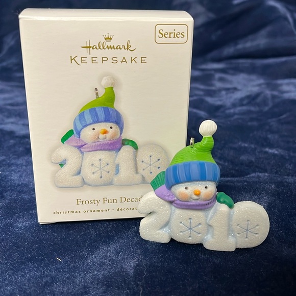 Hallmark | Holiday | 20 Frosty Fun Decade Hallmark Ornament | Poshmark